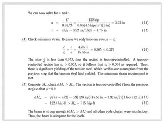 Design of R.C.C Beam | PPT