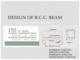 RCC Beam Design Guide | PPT