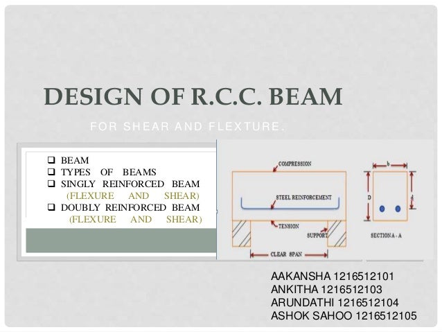 Design of R.C.C Beam