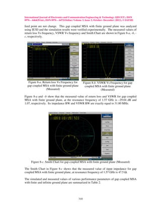 Design of radiating edge gap-coupled broadband | PDF