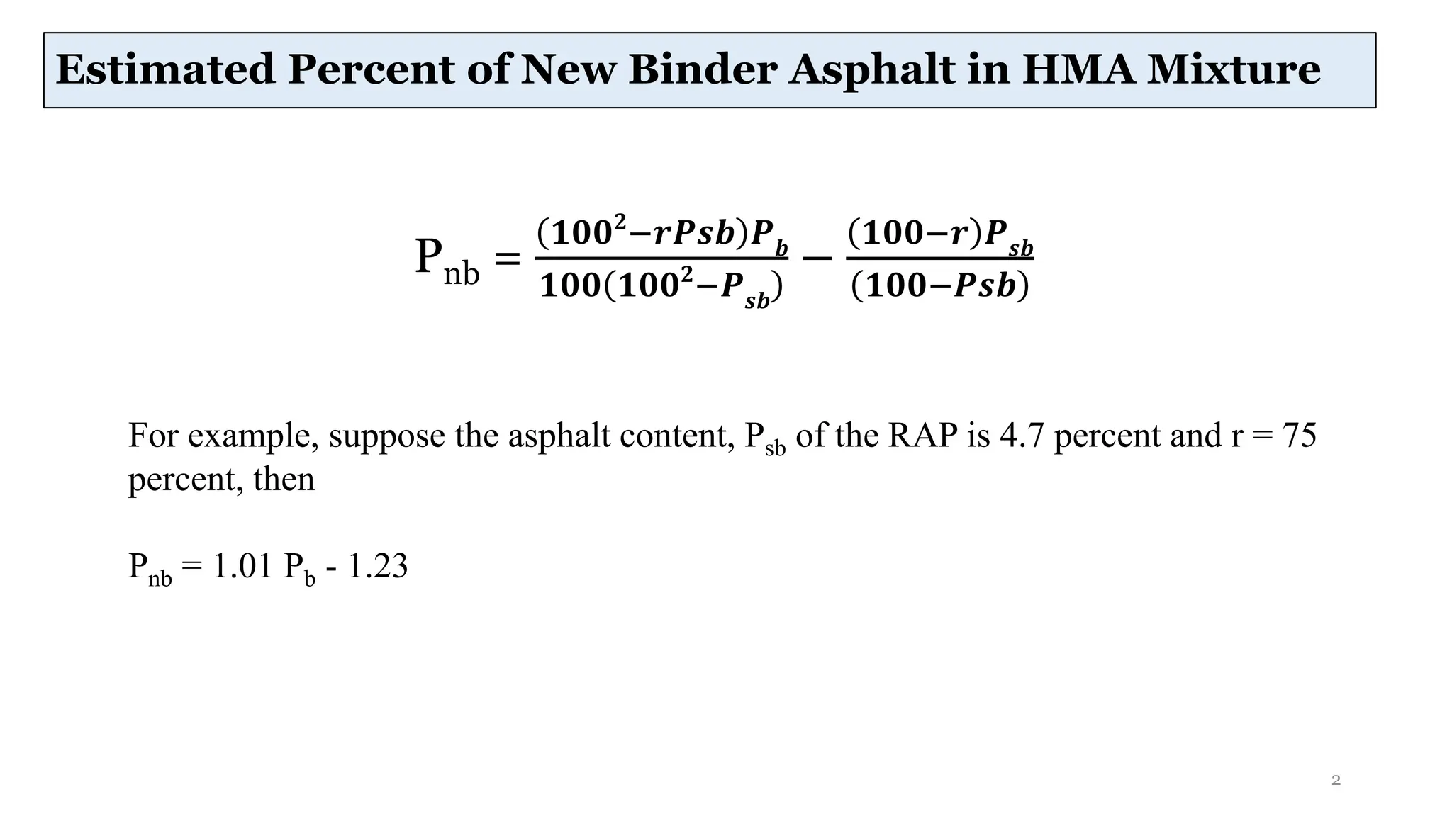 Design of recycled asphalt pavement mixture in | PPTX