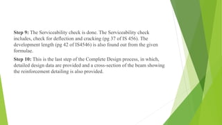 DESIGN OF RC BEAMS | PPTX