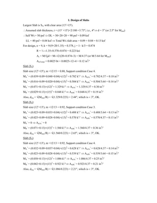 Design of rc building | PDF