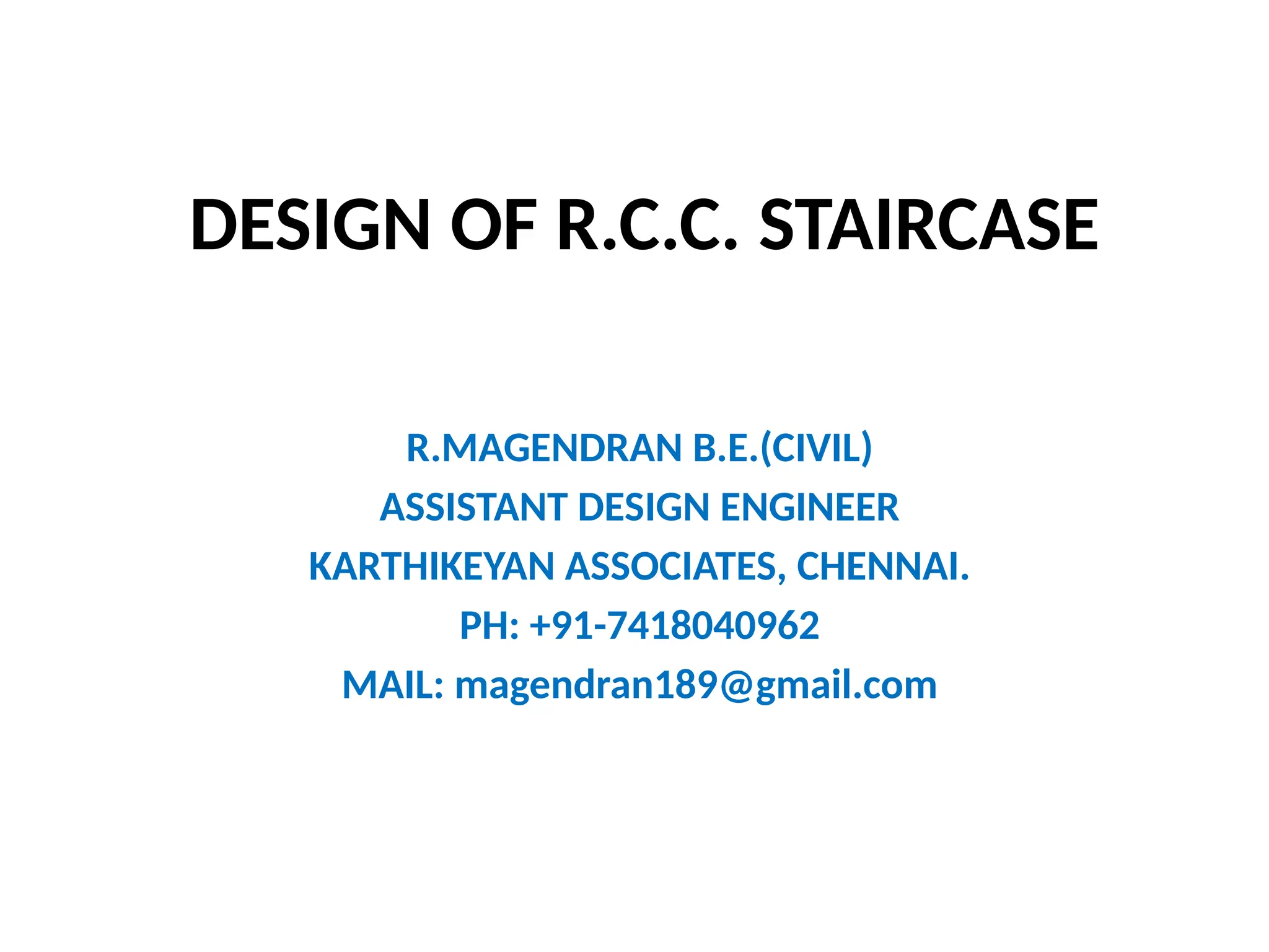 DESIGN OF REINFORCED CONCRETE STAIRCASE.pptx