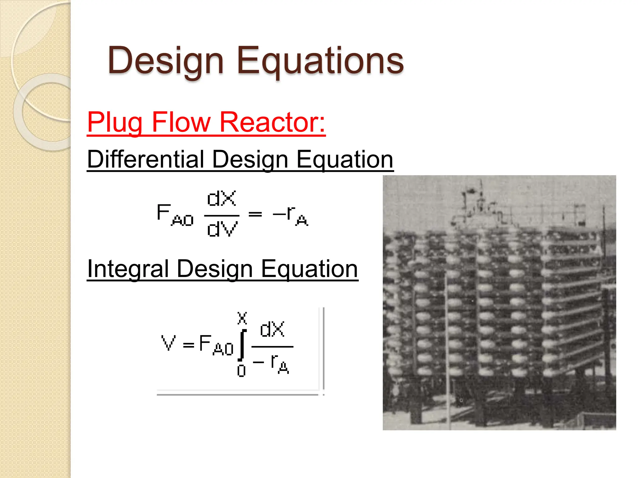 Design of Reactors Presentation Module Useful | PPT