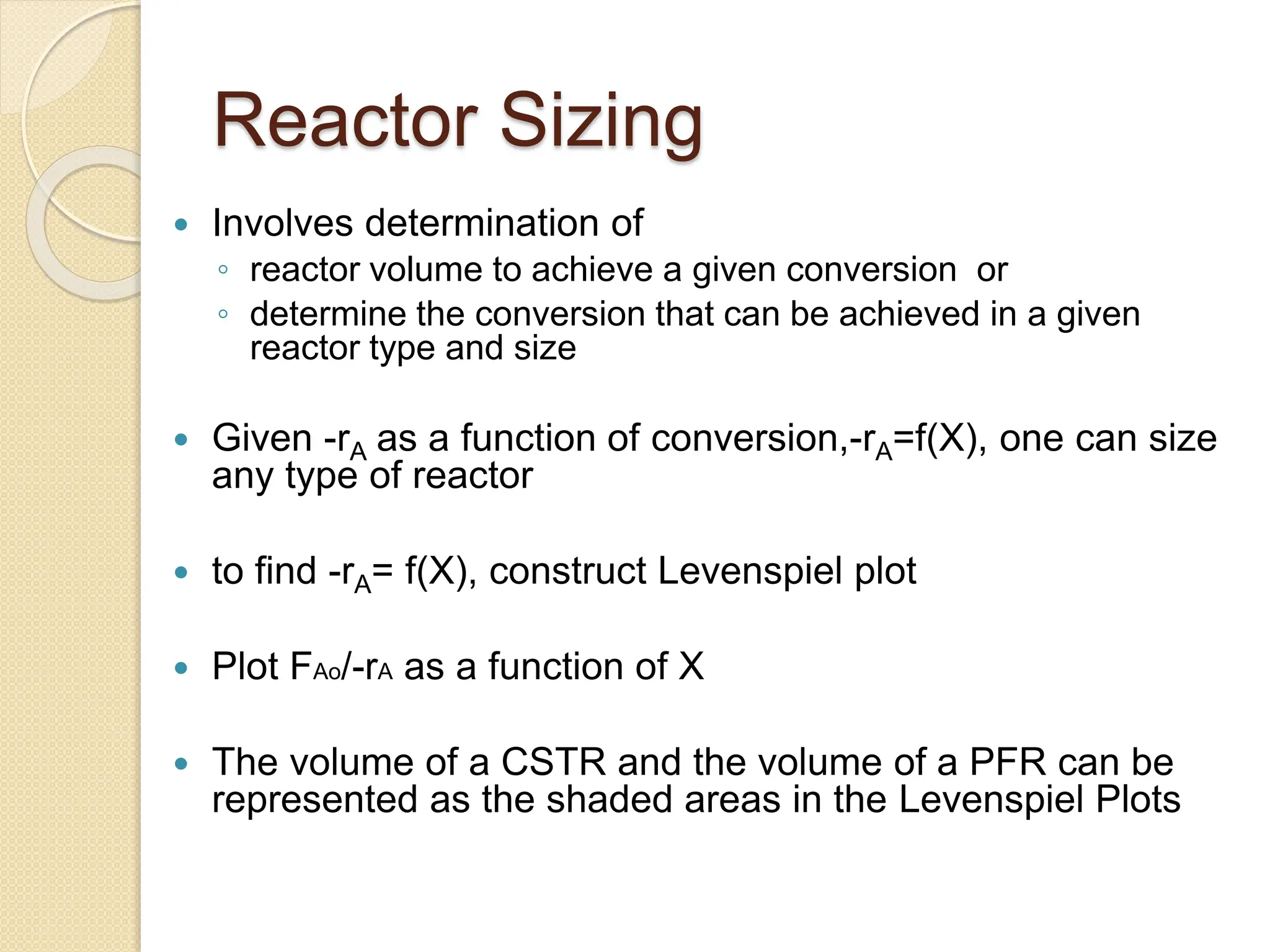 Design of Reactors Presentation Module Useful | PPT