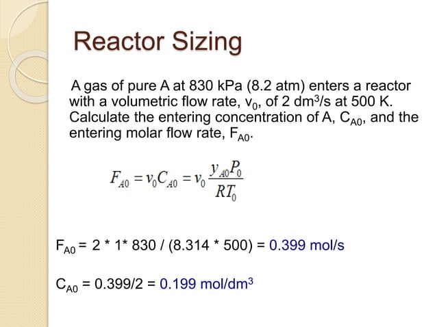 Design of Reactors Presentation Module Useful | PPT