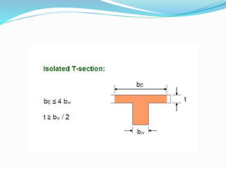 Design of rectangular & t beam using usd | PPTX