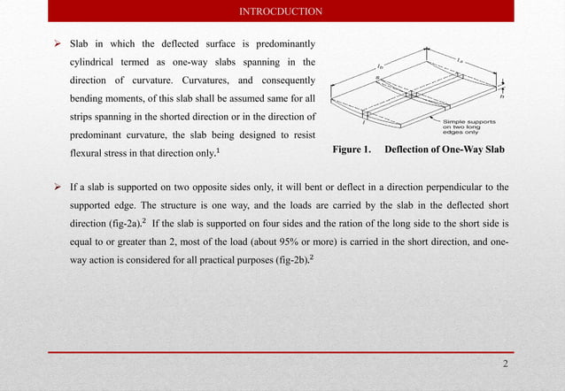 Design of One-Way Slab | PDF