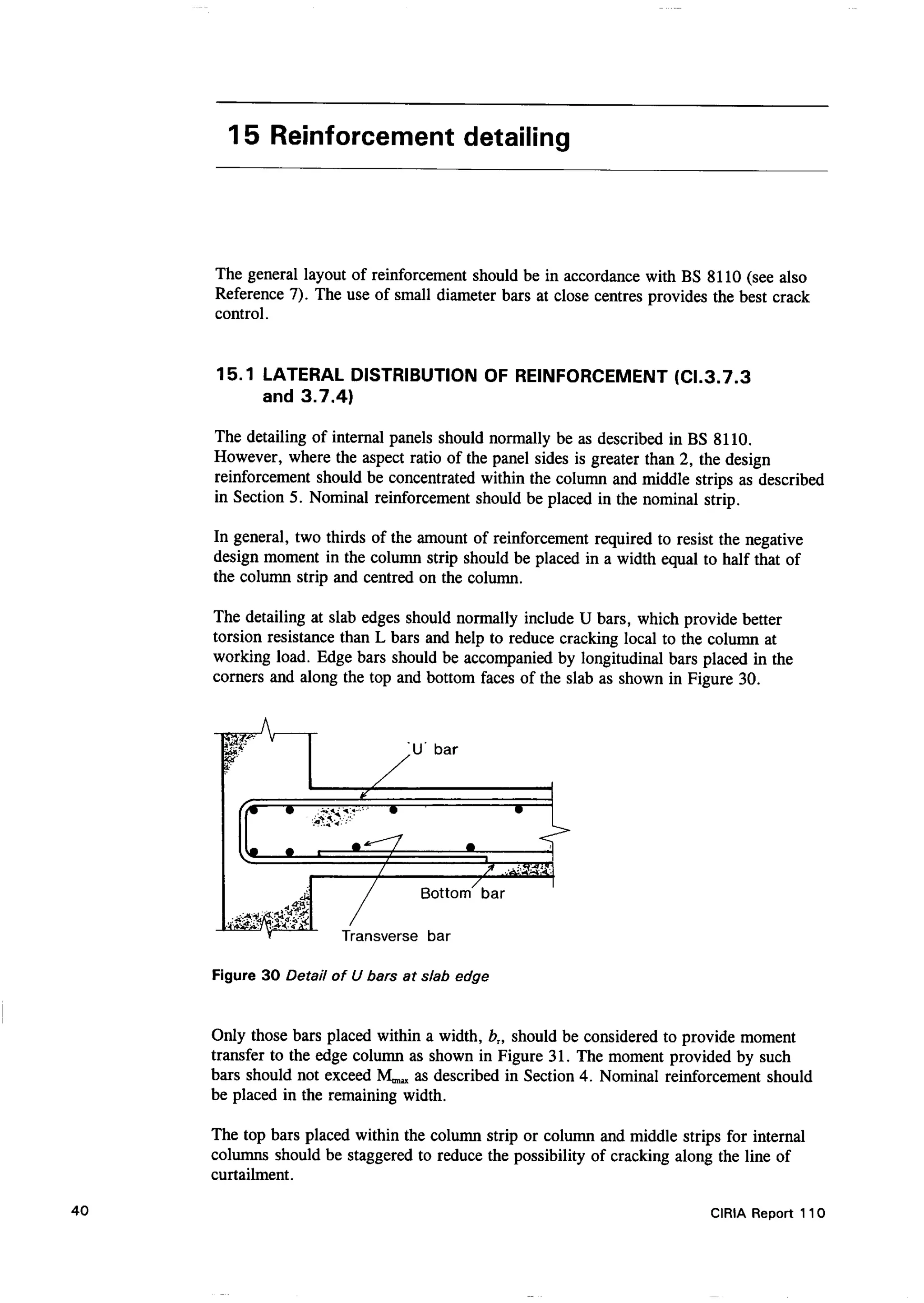Design of reinforced flat slabs to bs 8110 (ciria 110) | PDF