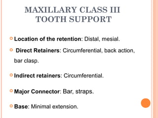 Design of removable partial denture | PPT