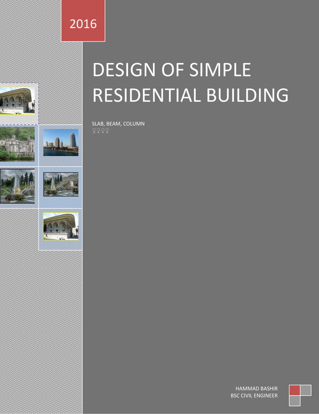 Design of residential building | PDF | Civil Engineering Industry ...