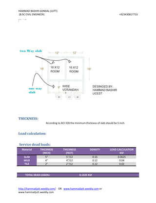 Design of residential building | PDF | Civil Engineering Industry ...