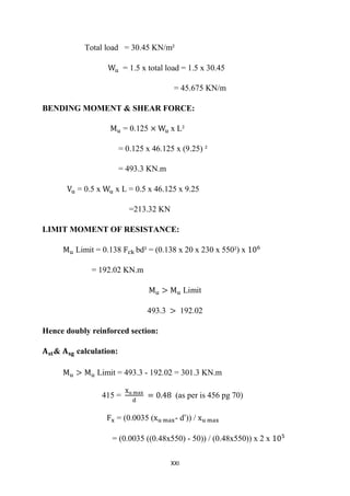 Design of residential building | PDF