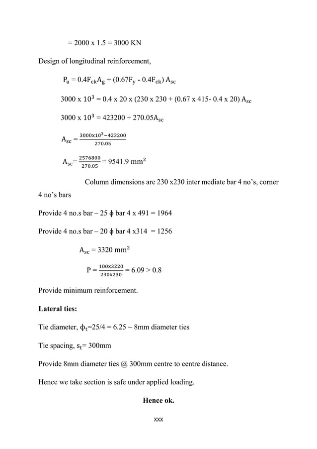 Design of residential building | PDF | Civil Engineering Industry ...
