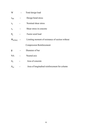 Design of residential building | PDF