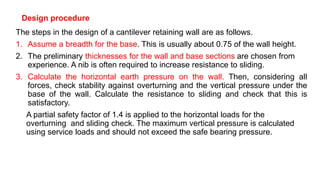 Design of retaining walls-complete design.pdf