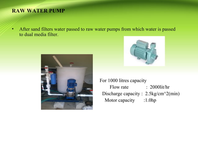 Design of reverse osmosis process plant | PPT | Chemistry | Science