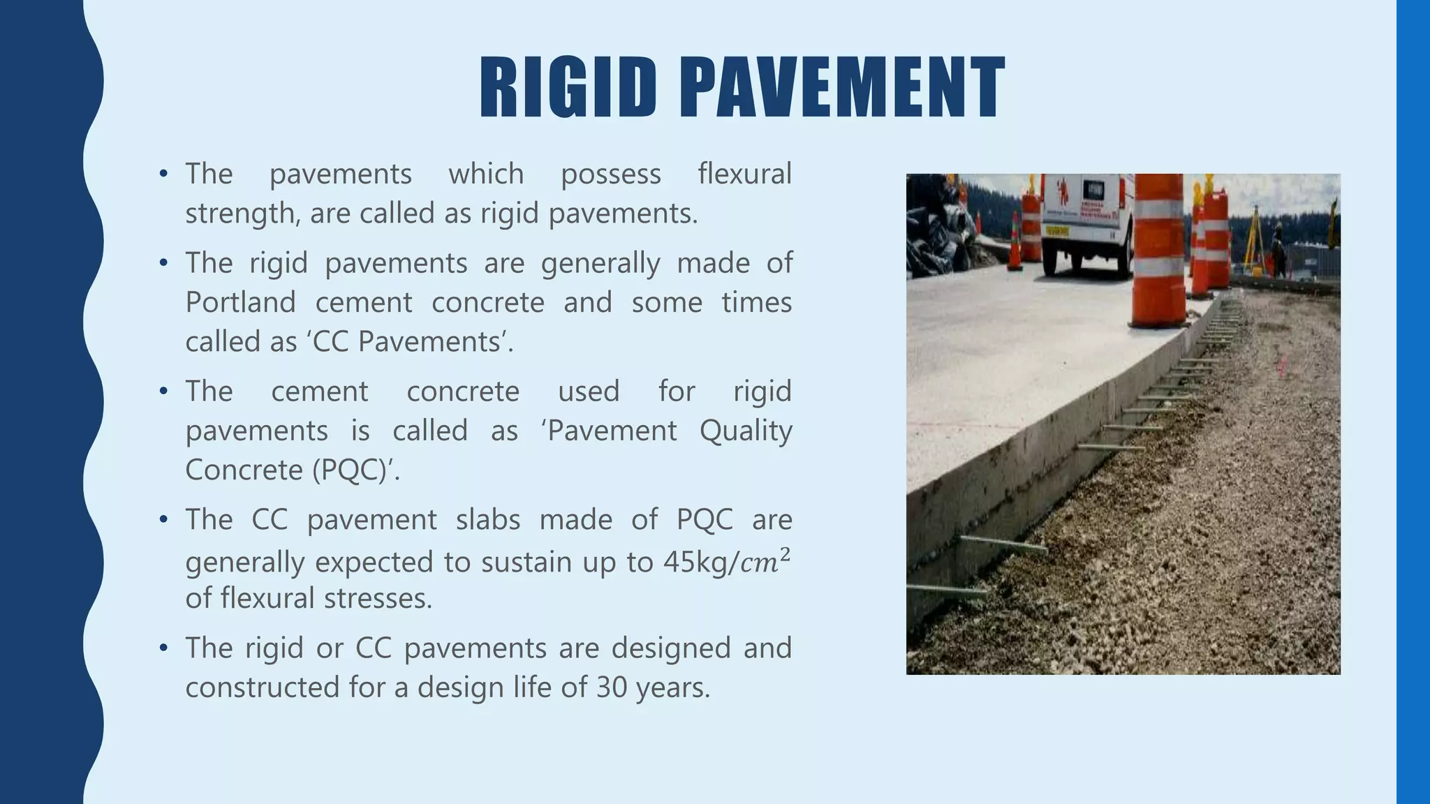 Design of rigid pavements | PPTX
