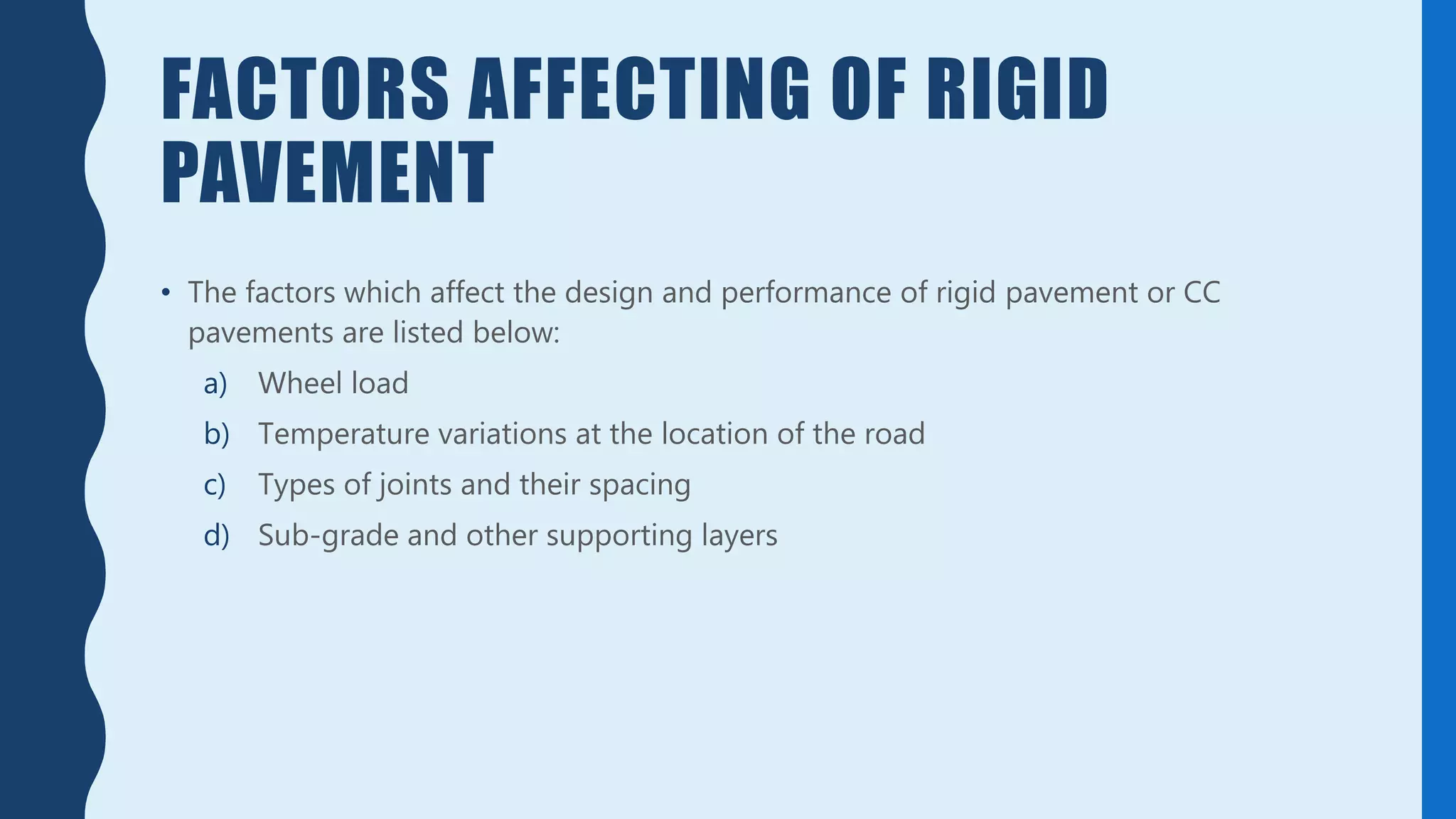 Design of rigid pavements | PPTX