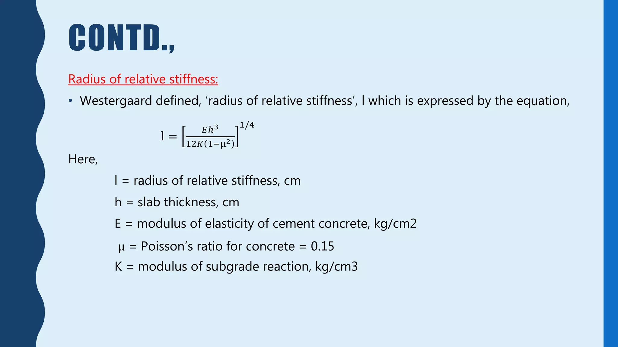 Design of rigid pavements | PPTX