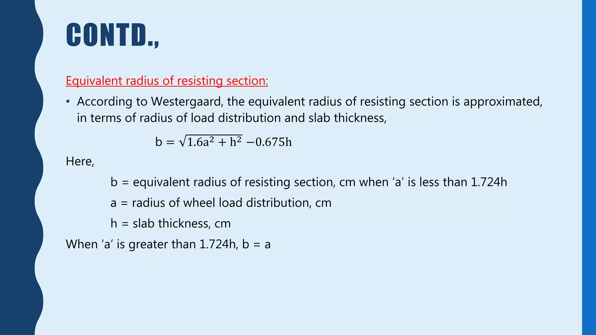 Design of rigid pavements | PPTX