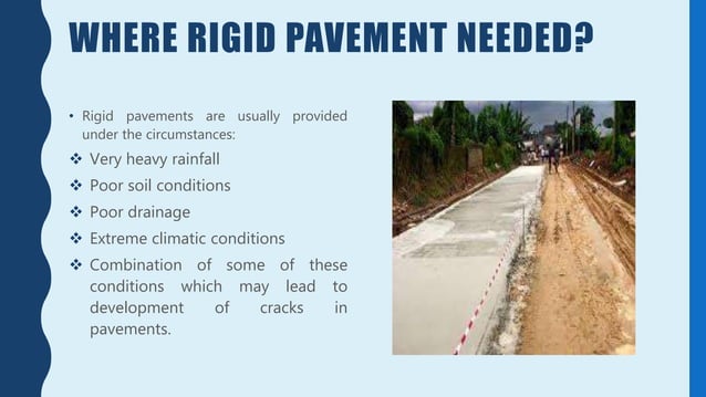 Design of rigid pavements | PPTX | Geology | Science