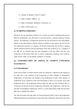 Design of rigit pavement | DOCX