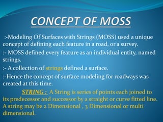 Design of Road Project Using MX Software | PPTX