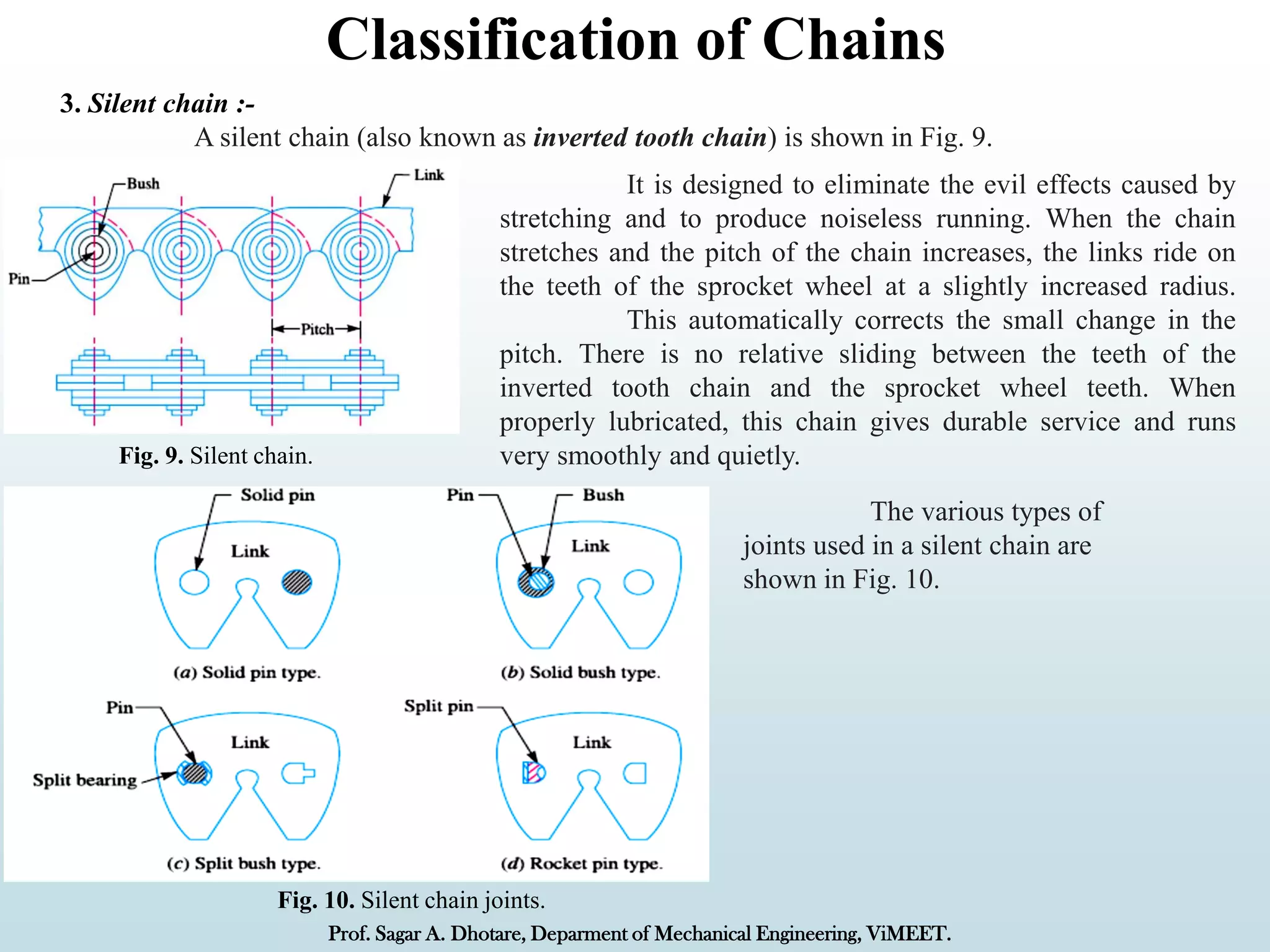 Design of Roller Chain Drive theory by Prof. Sagar A. Dhotare | PDF