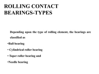 Design of roller and rolling contact bearings.ppt