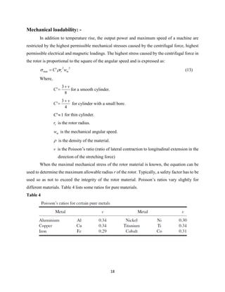 Design of rotating electrical machines | PDF