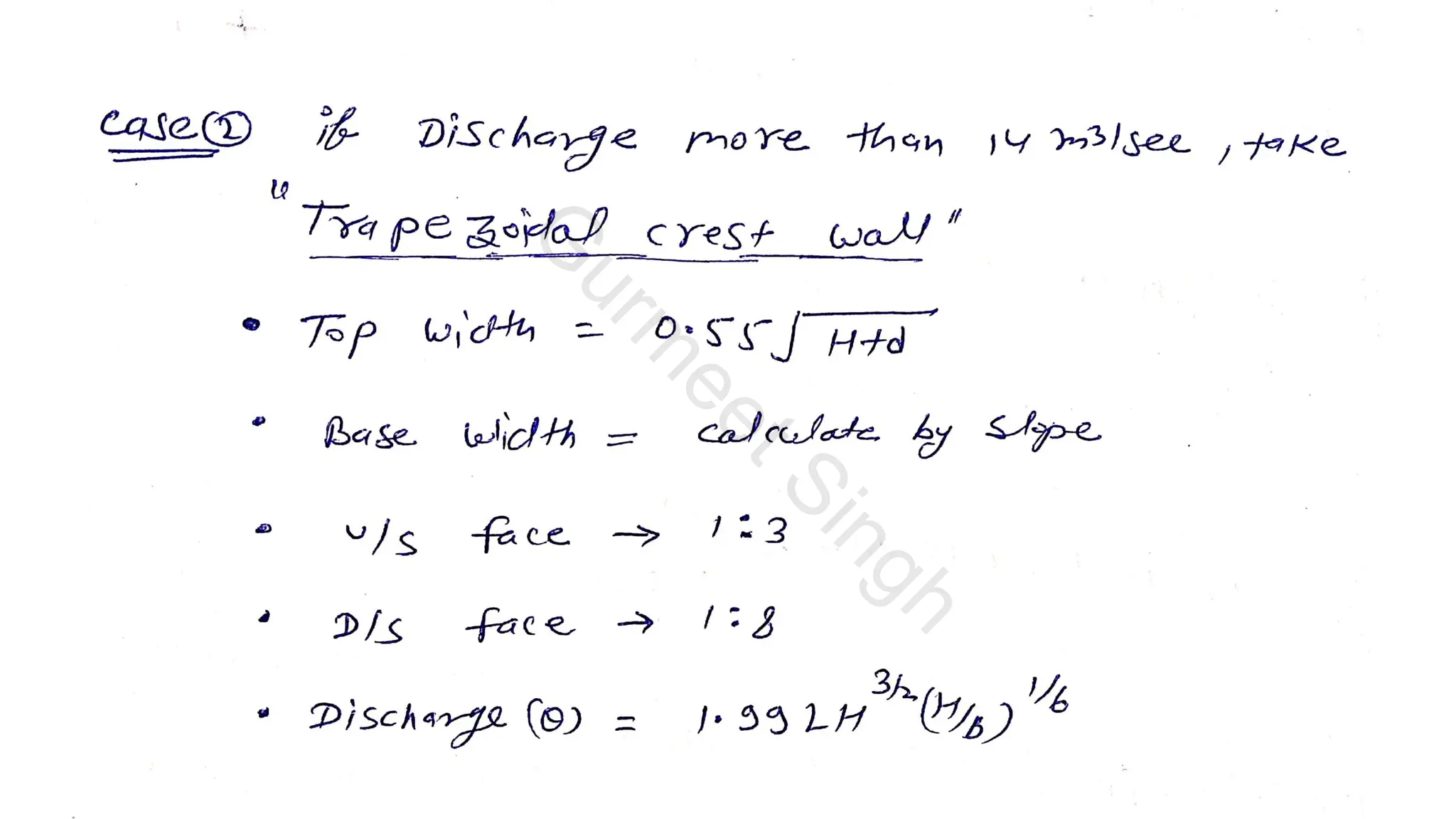 Design of sarda fall full problem solved | PDF