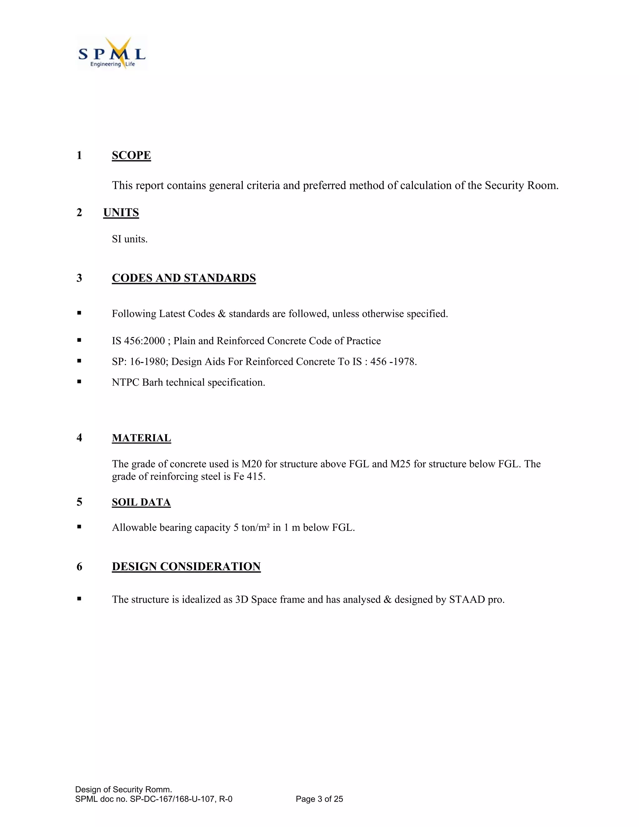 Design of security room | PDF