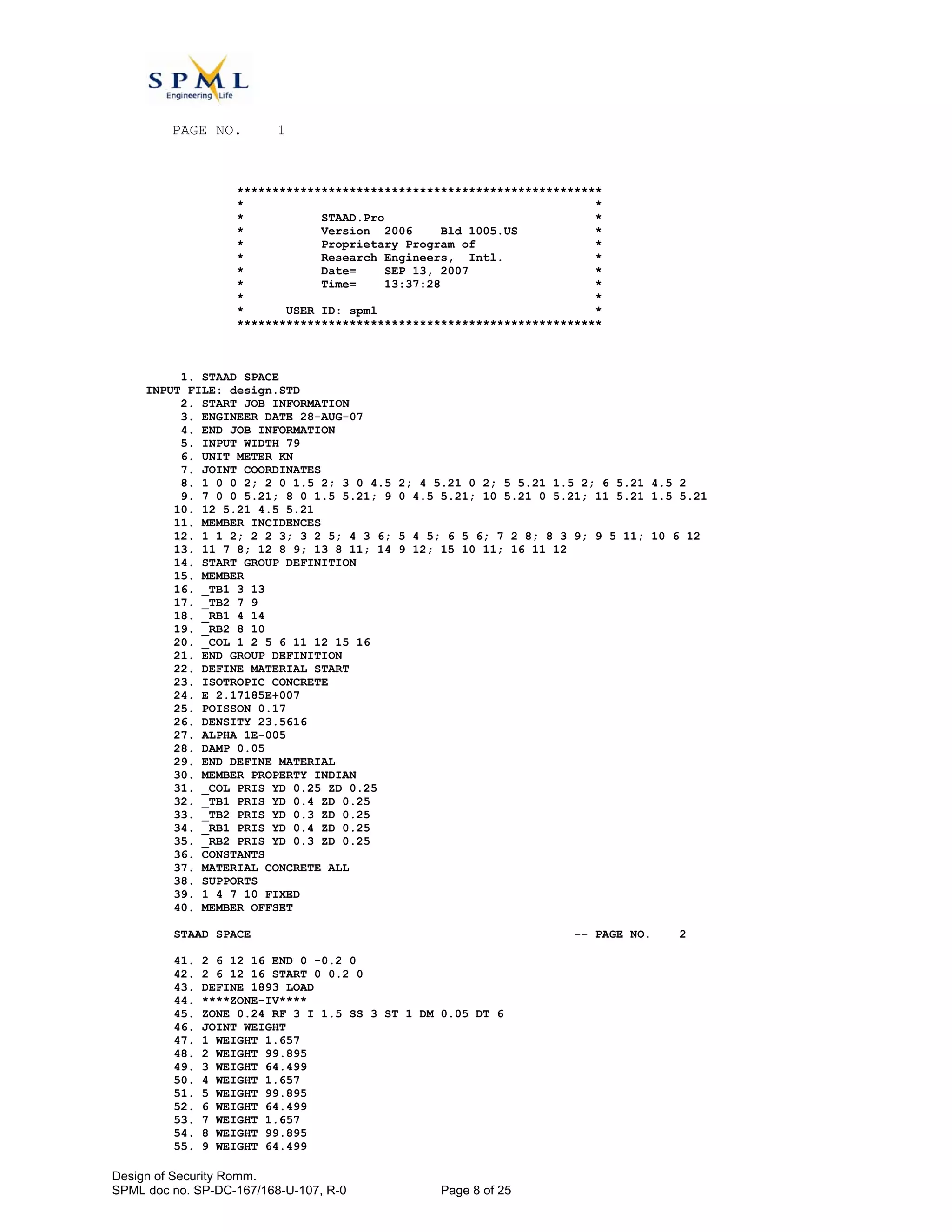 Design of security room | PDF