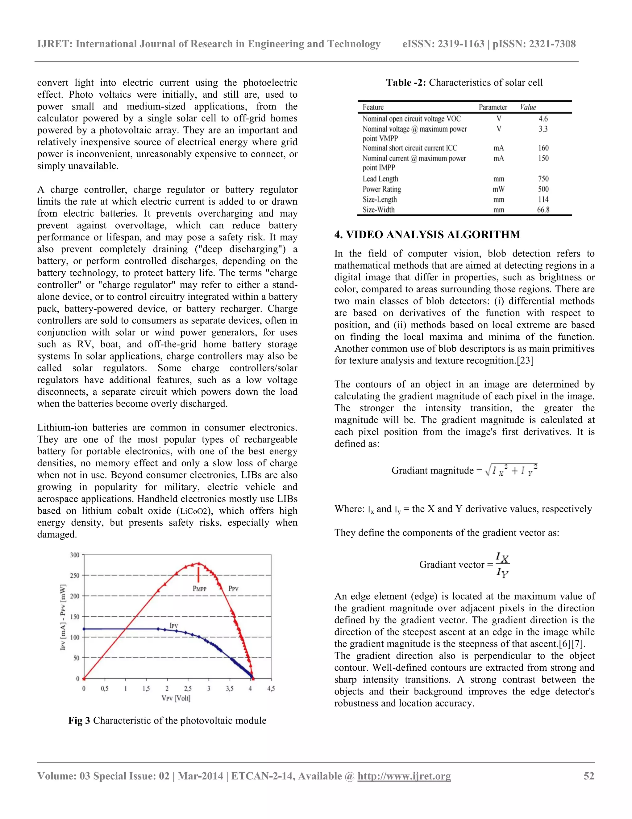 Design of self powered embedded wireless smart camera using multimodal video analysis | PDF