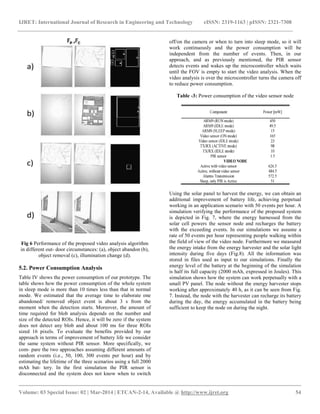 Design of self powered embedded wireless smart camera using multimodal ...