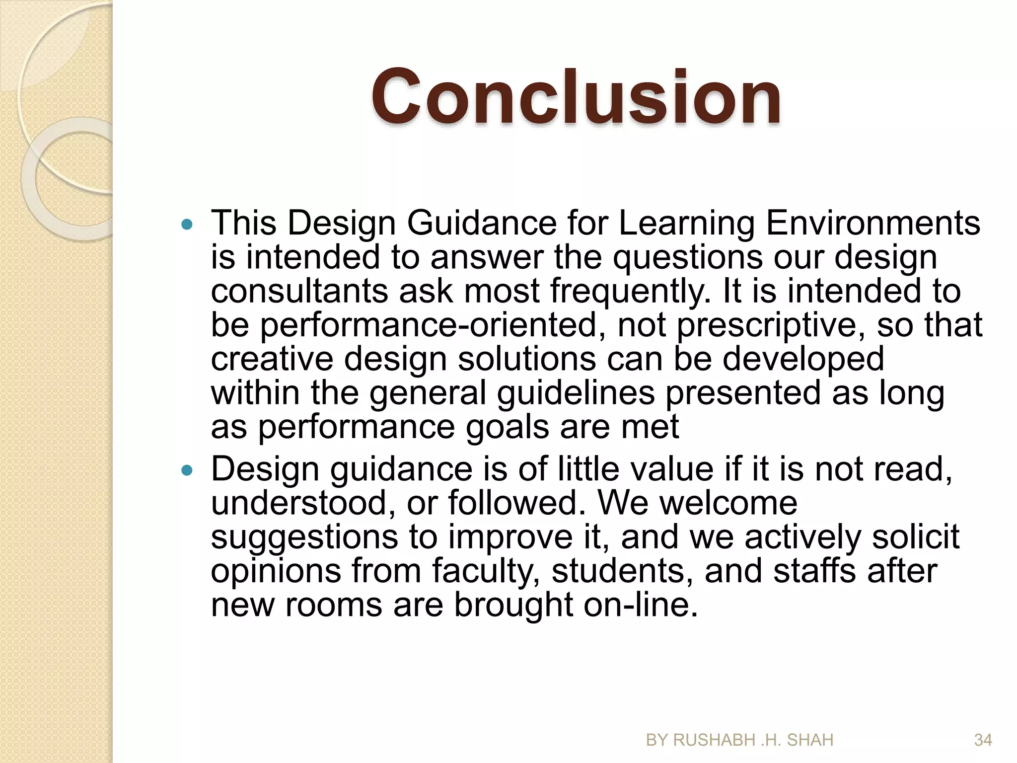 Design of seminar hall | PPTX