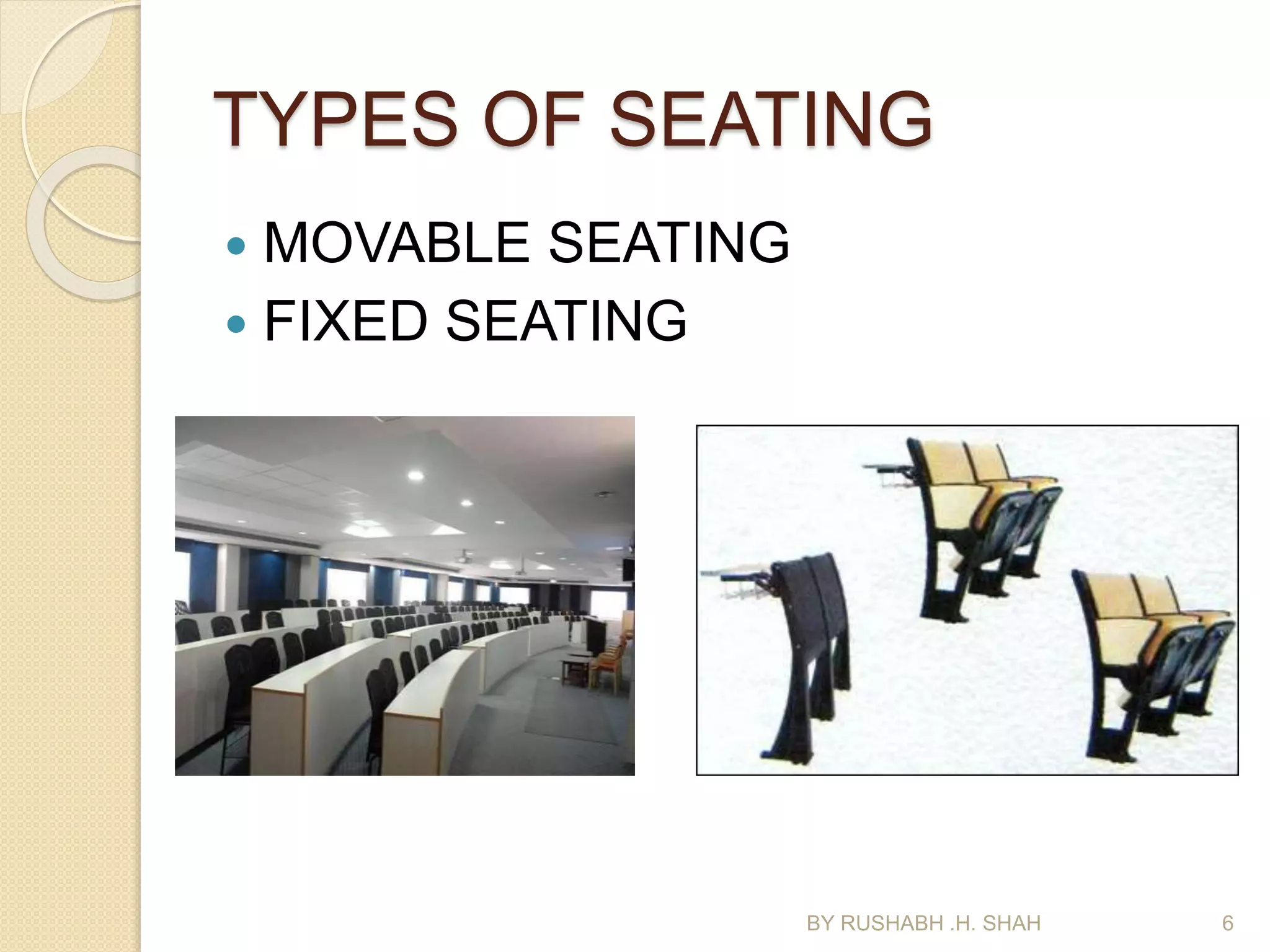 Design of seminar hall | PPTX