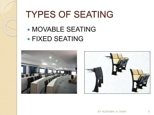 Design of seminar hall | PPTX