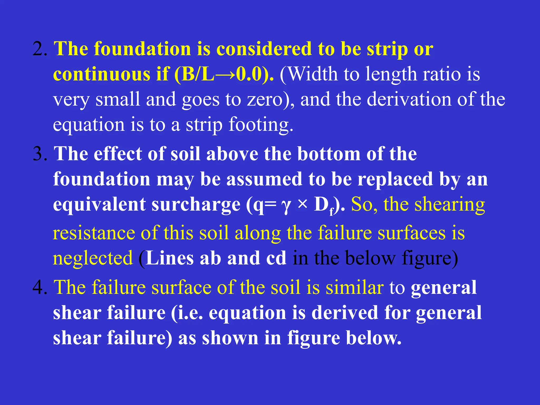 Design of Shallow Foundations, Foundation Engineering One.pptx
