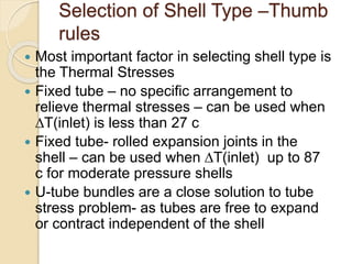 DESIGN OF SHELL & TUBE HEAT EXCHANGERS.pptx