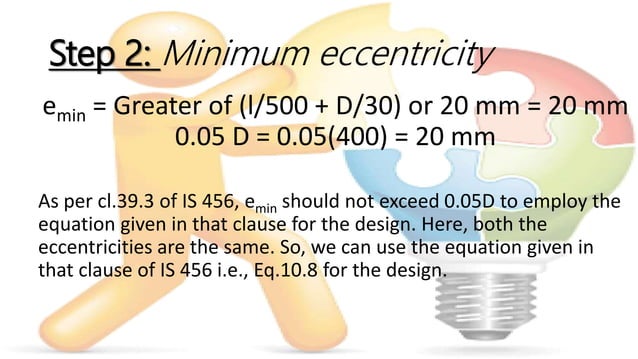 Design Of Short Columns Using Helical Reinforcement Pptx Physics Science