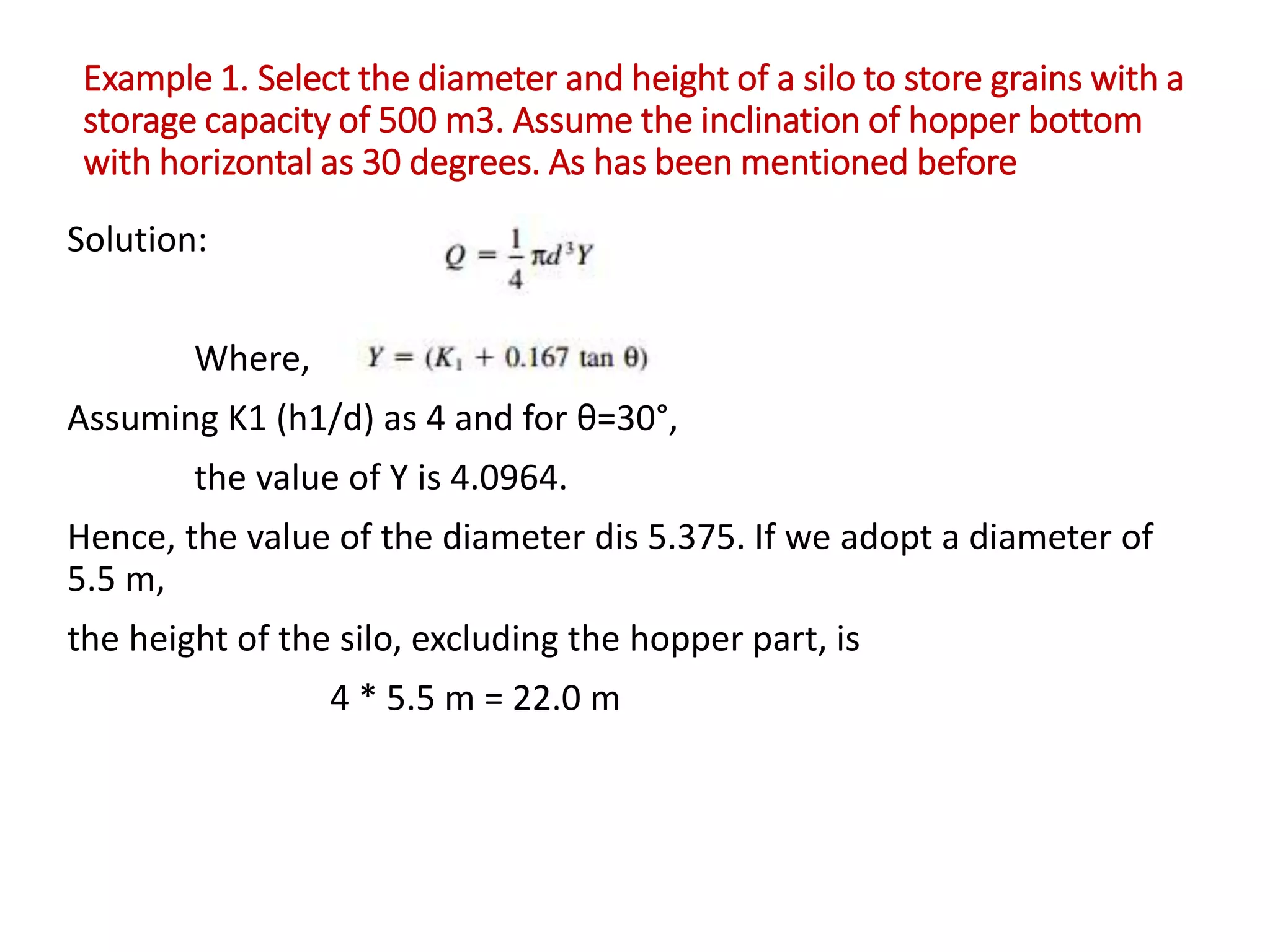 Design of silo | PPTX