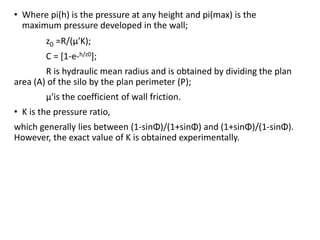 Design of silo | PPTX