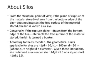 Design of silo | PPTX