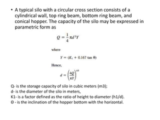 Design of silo | PPTX