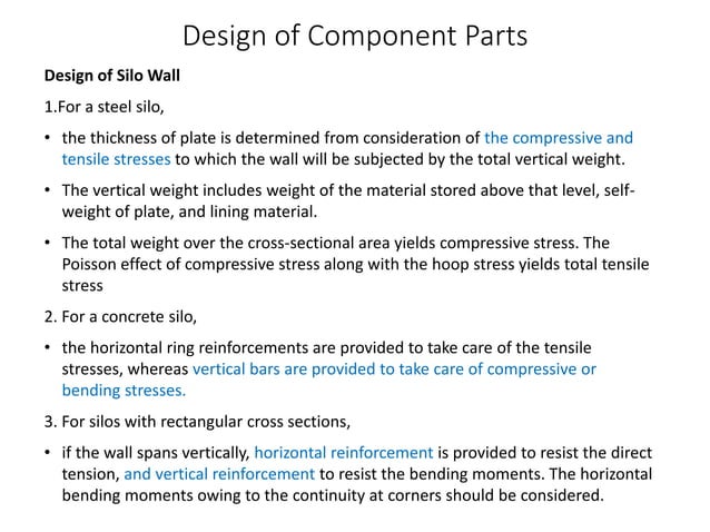 Design of silo | PPTX