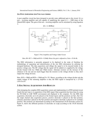 Design of single channel portable eeg | PDF