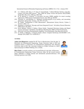 Design of single channel portable eeg | PDF